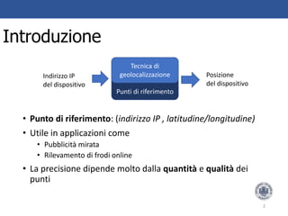 Extended Summary of “Towards IP-based Geolocation via Fine-grained and ...