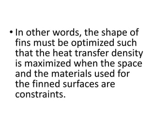 Extended surfaces | PPTX