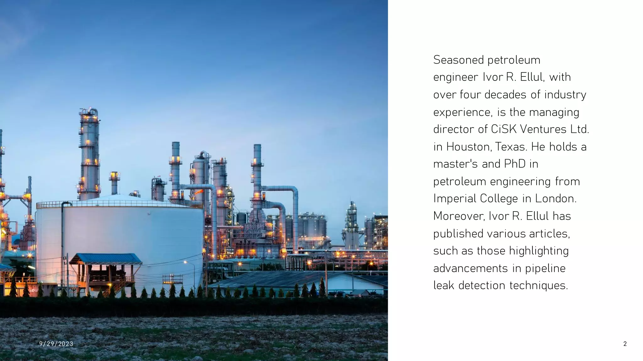 Extended Transient Model Leak Detection Technology For Pipelines Ppt