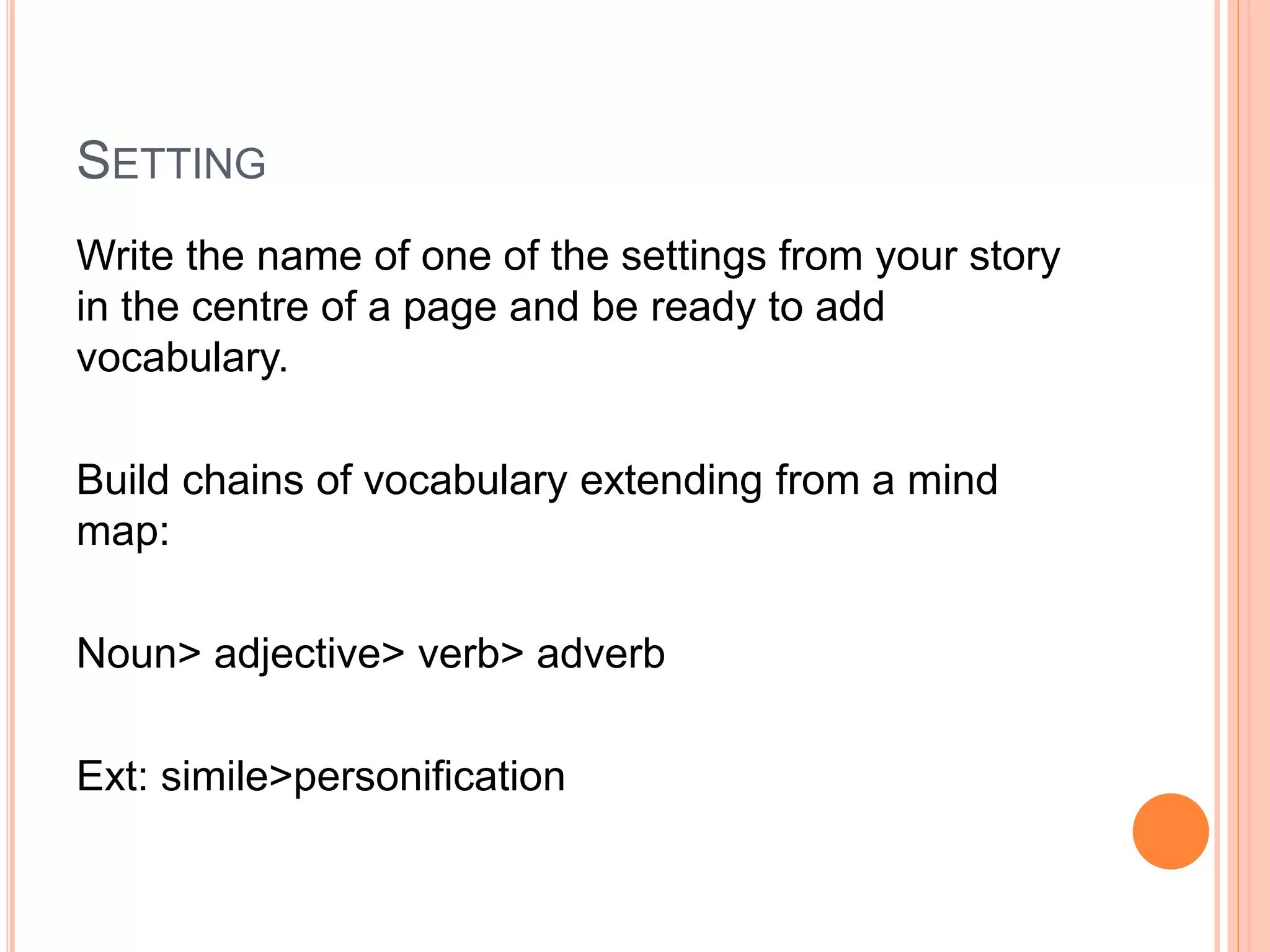 Extended writing presentation | PPTX