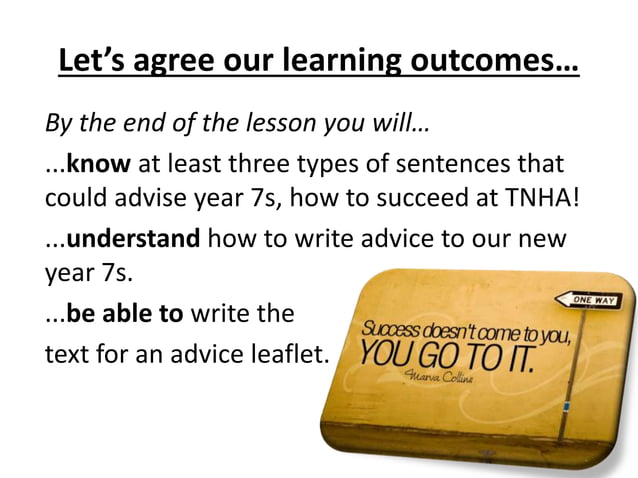 Extended writing task advise yr11 | PPT