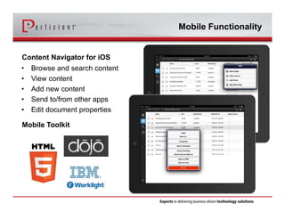 Extend IBM Enterprise Content Management Solutions with Content ...