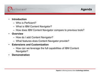 Extend IBM Enterprise Content Management Solutions with Content ...