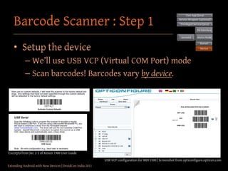 Extending Android with New Devices | PPT