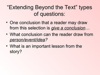 Extending Beyond Text Presentation English 10 | PPT