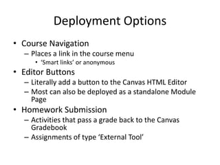 Extending Canvas | PPT