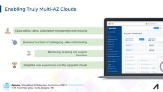 Extending CloudStack To Deliver a Multi Availability Zone Public Cloud ...