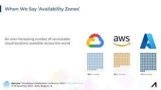 Extending CloudStack To Deliver a Multi Availability Zone Public Cloud | PDF