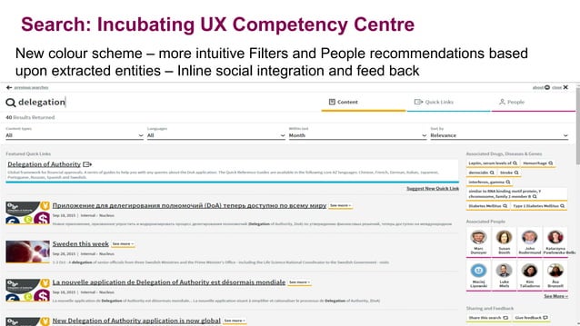 Extending Enterprise Search To Catalyse Innovation In A Global ...