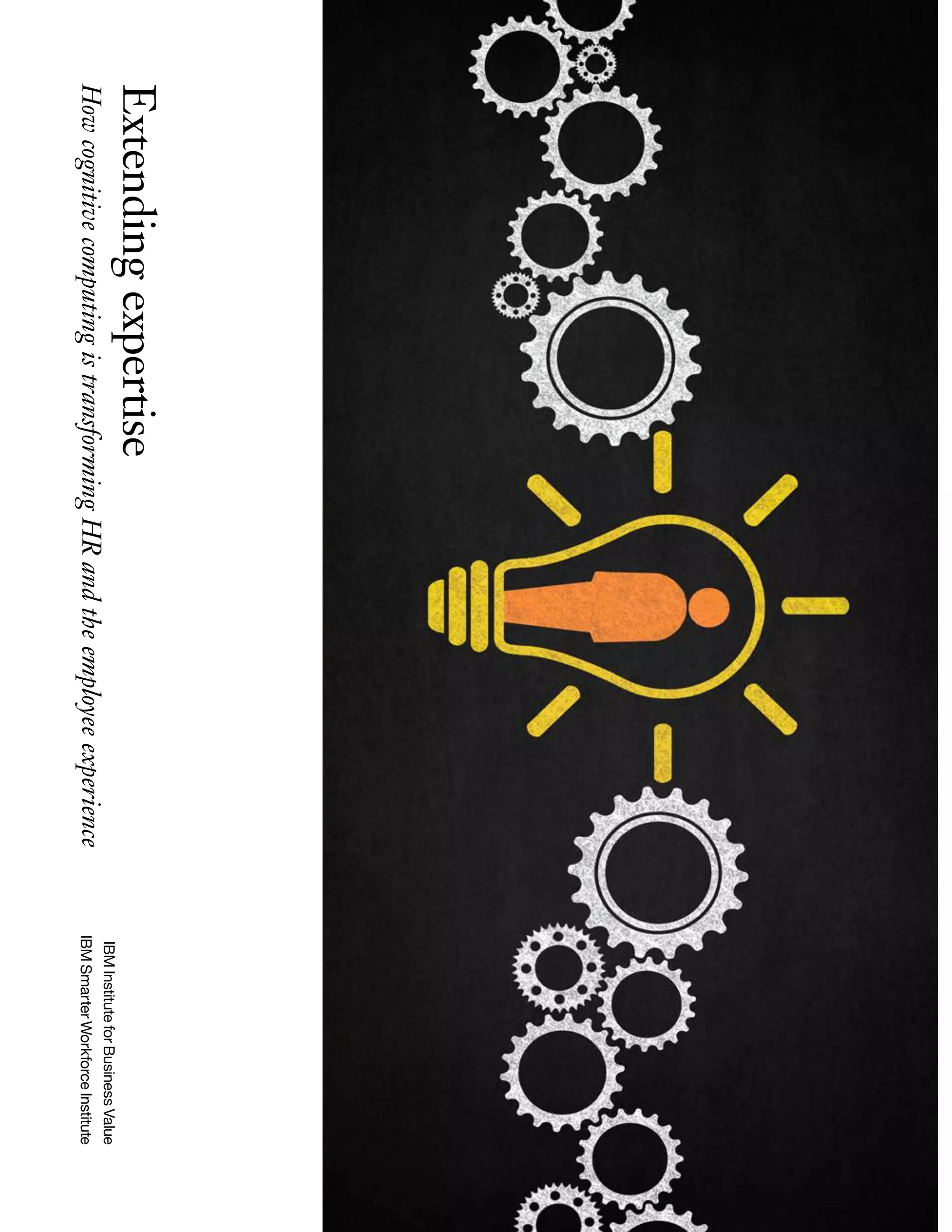 How cognitive computing is transforming HR and the employee experience | PPT