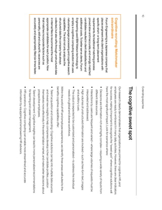How cognitive computing is transforming HR and the employee experience ...