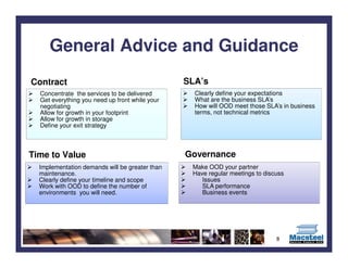 Extending IT to the Cloud with Oracle On Demand | PPT