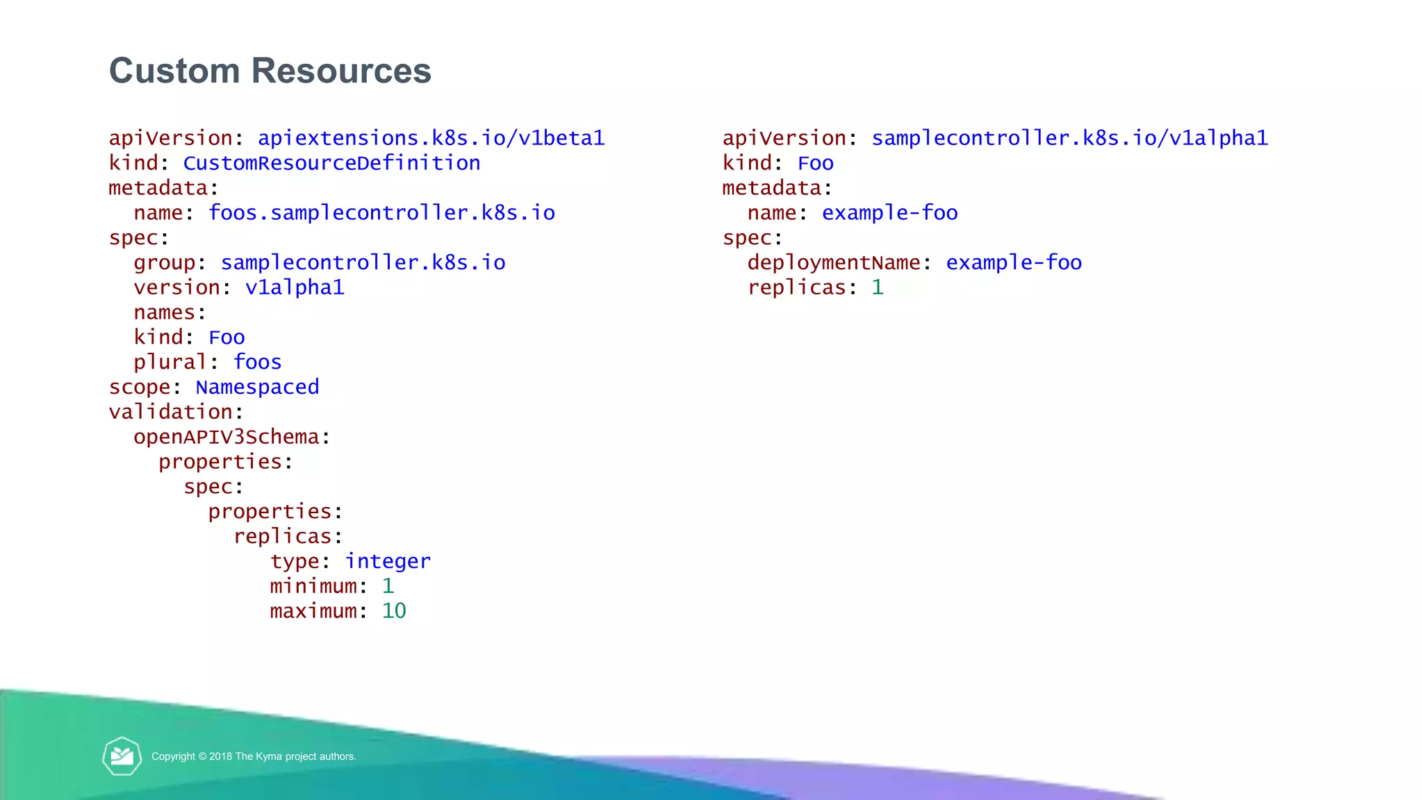Extending kubernetes - kyma template | PPT Extending kubernetes - kyma template | PPT