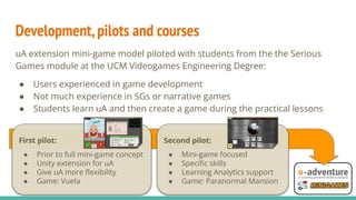 Extending narrative serious games using ad hoc minigames | PDF