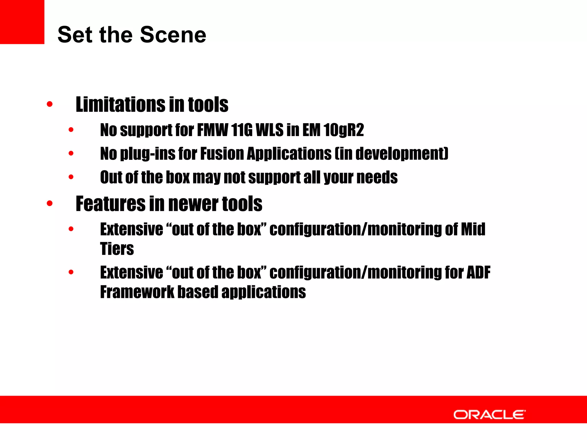 Extending oracle tools final | PPT