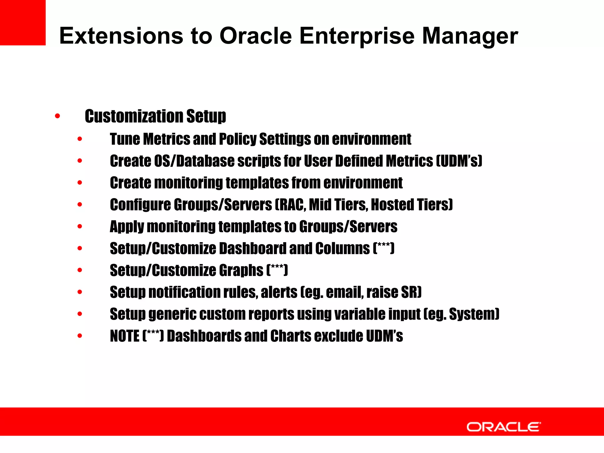 Extending oracle tools final | PPT