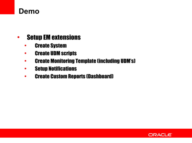 Extending oracle tools final | PPT