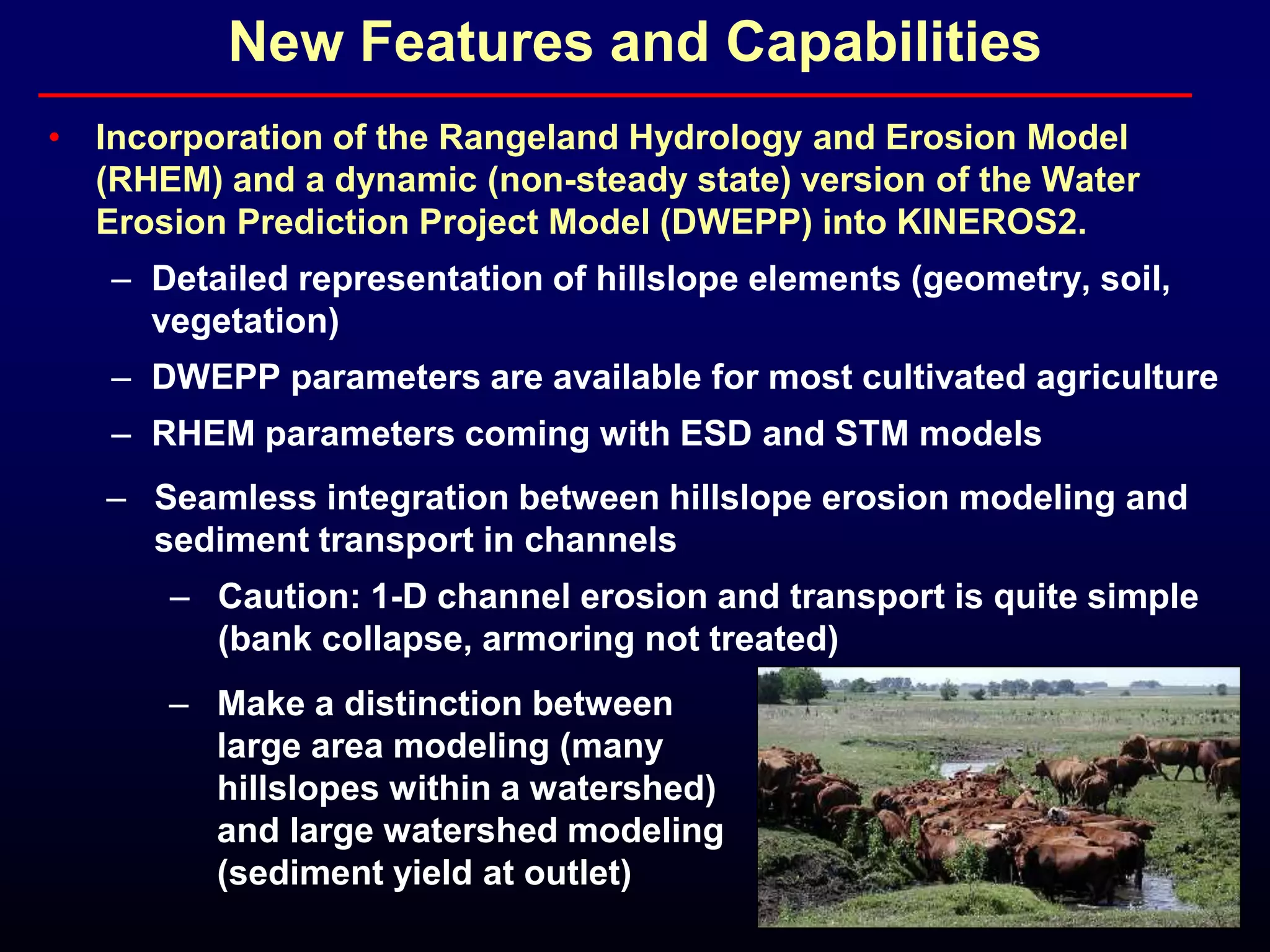 Extending rhem from hillslopes to watersheds | PPTX