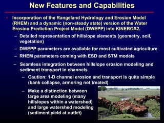 Extending rhem from hillslopes to watersheds | PPTX