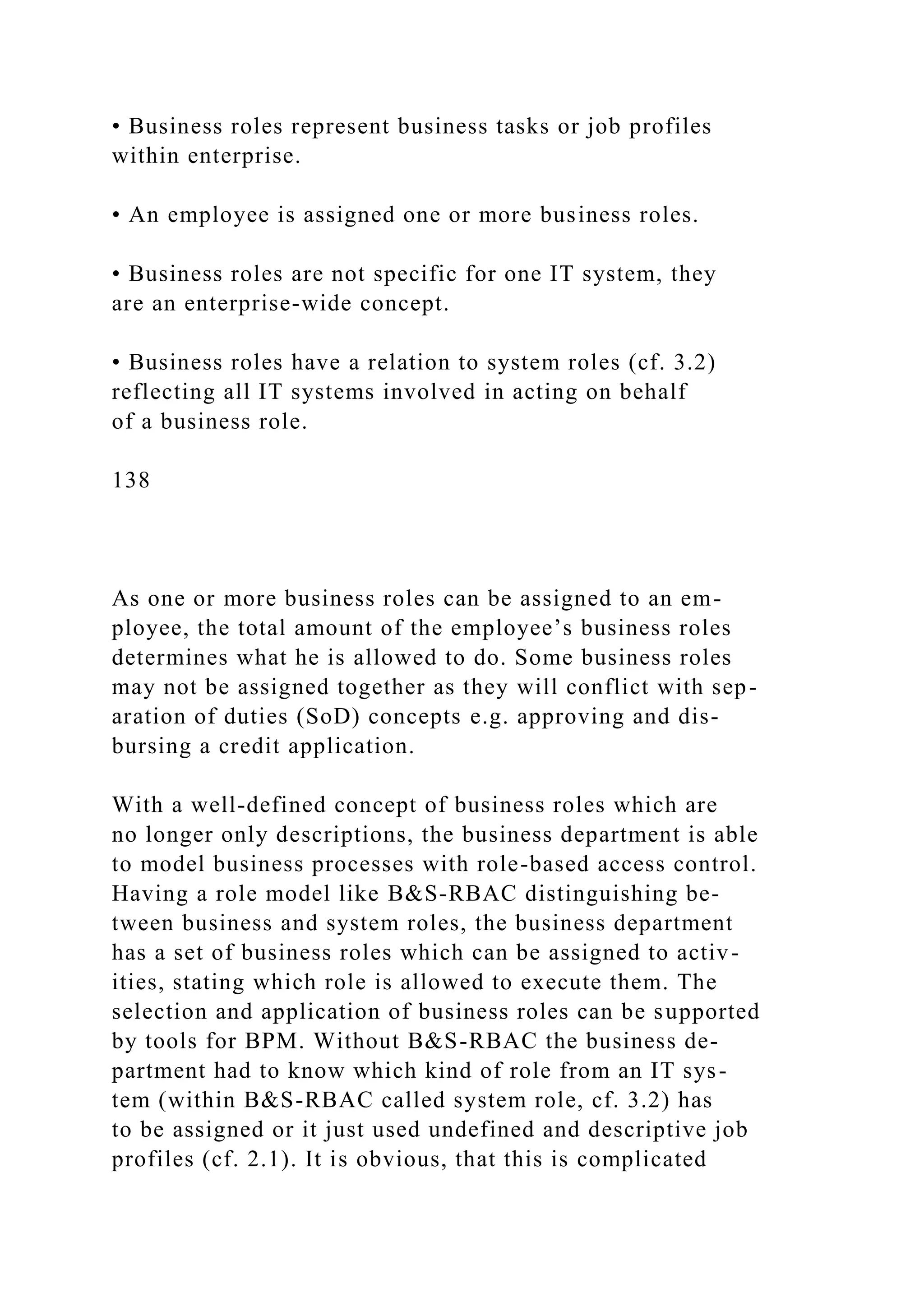 Extending Role Based Access Control For Business Usageheik Docx