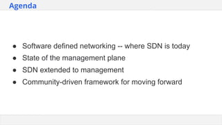 Extending SDN beyond the control plane | PDF