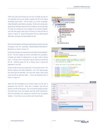 Extending SSRS Whitepaper | PDF