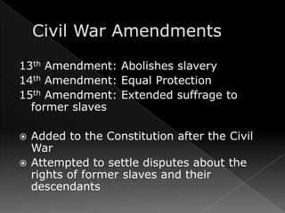 Extending the Bill of Rights | PPTX