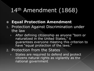 Extending the Bill of Rights | PPTX