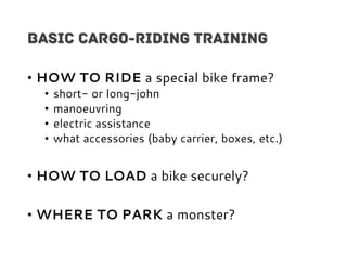 Extending the functionality of bike sharing systems by cargo bikes | PDF