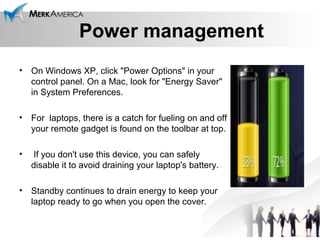 Extend laptop battery life | PPT