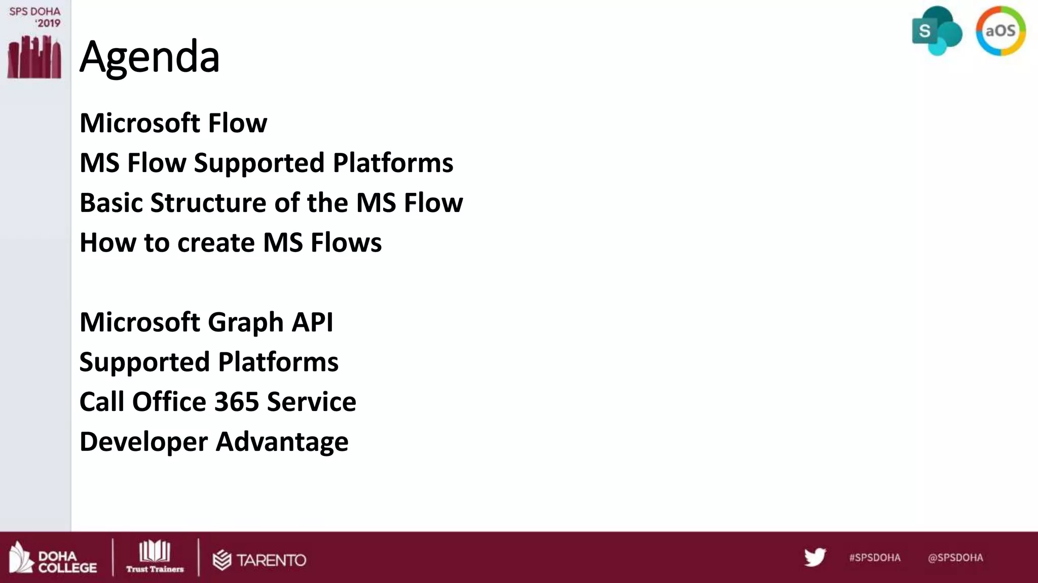 Extend Microsoft Flow Capabilities Using Microsoft Graph API | PPT Extend Microsoft Flow Capabilities Using Microsoft Graph API | PPT