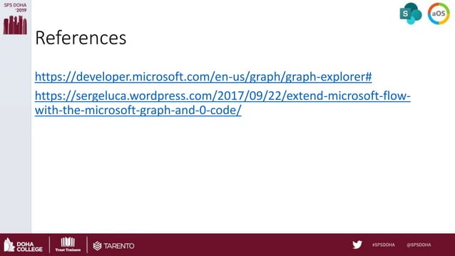 Extend Microsoft Flow Capabilities Using Microsoft Graph API | PPT Extend Microsoft Flow Capabilities Using Microsoft Graph API | PPT