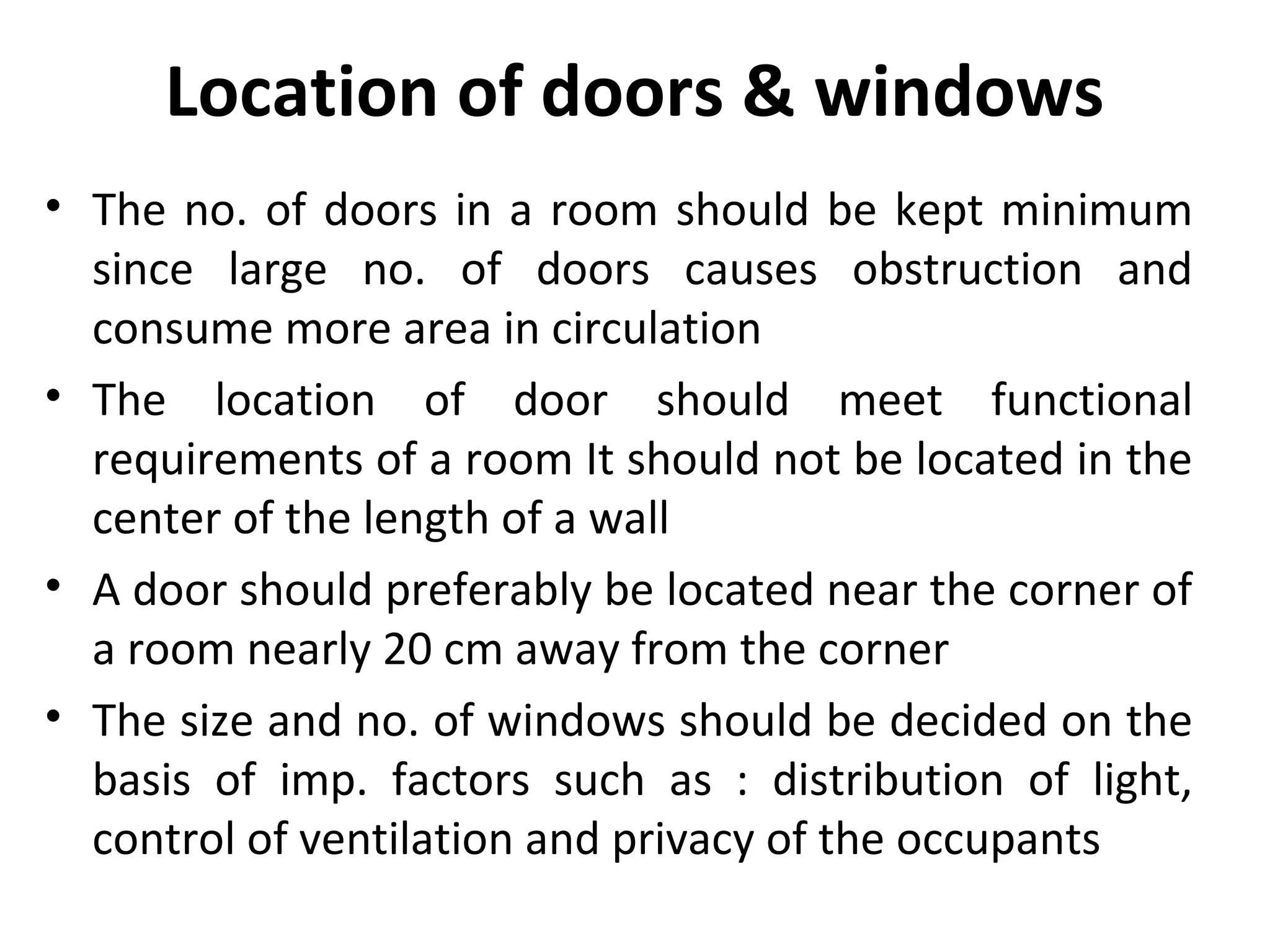 Doors and windows | PPT