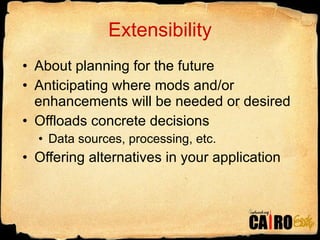 Extensibility - Software That Survives - Miguel A. Castro | PPT
