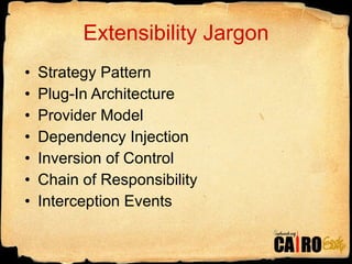 Extensibility - Software That Survives - Miguel A. Castro | PPT