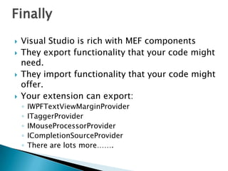 Extensibility in application | PPTX