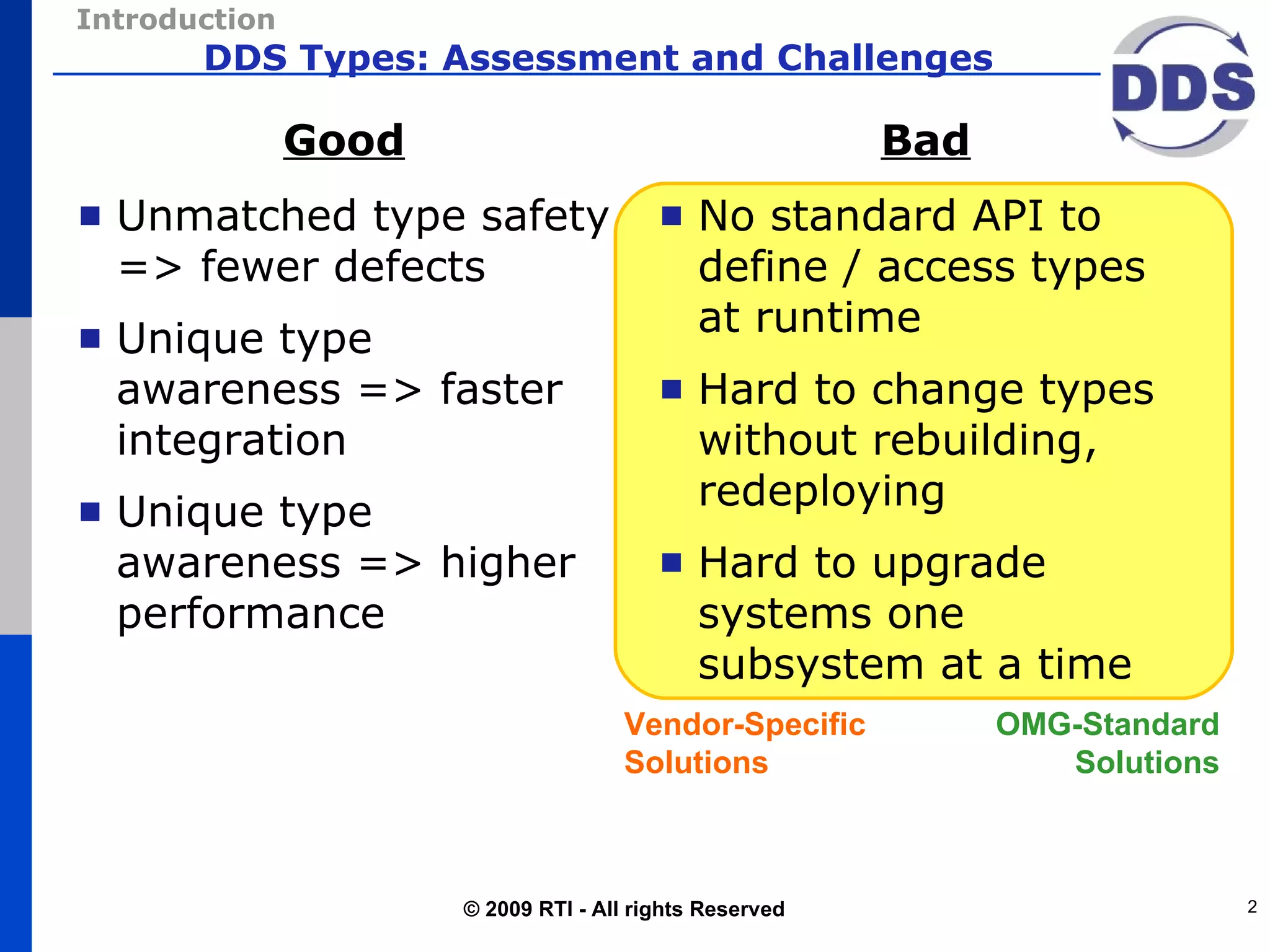 Extensible And Dynamic Topic Types For Dds Out Of Date Ppt