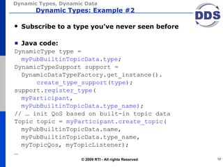 Extensible and Dynamic Topic Types For DDS (out of date) | PPT ...