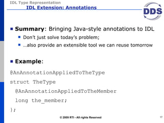 Extensible and Dynamic Topic Types For DDS (out of date) | PPT ...