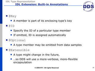 Extensible and Dynamic Topic Types For DDS (out of date) | PPT | Programming Languages | Computing