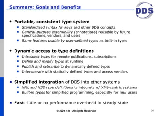 Extensible and Dynamic Topic Types For DDS (out of date) | PPT | Programming Languages | Computing