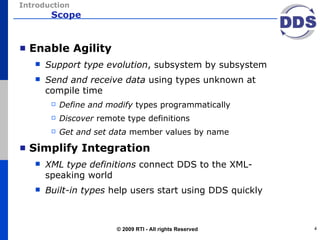 Extensible and Dynamic Topic Types For DDS (out of date) | PPT | Programming Languages | Computing