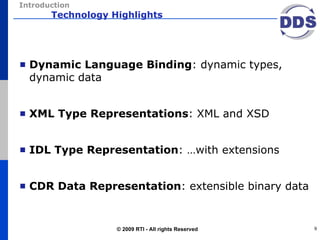 Extensible and Dynamic Topic Types For DDS (out of date) | PPT | Programming Languages | Computing
