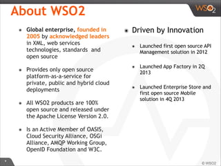Extensible Api Management with WSO2 API Manager | PPT