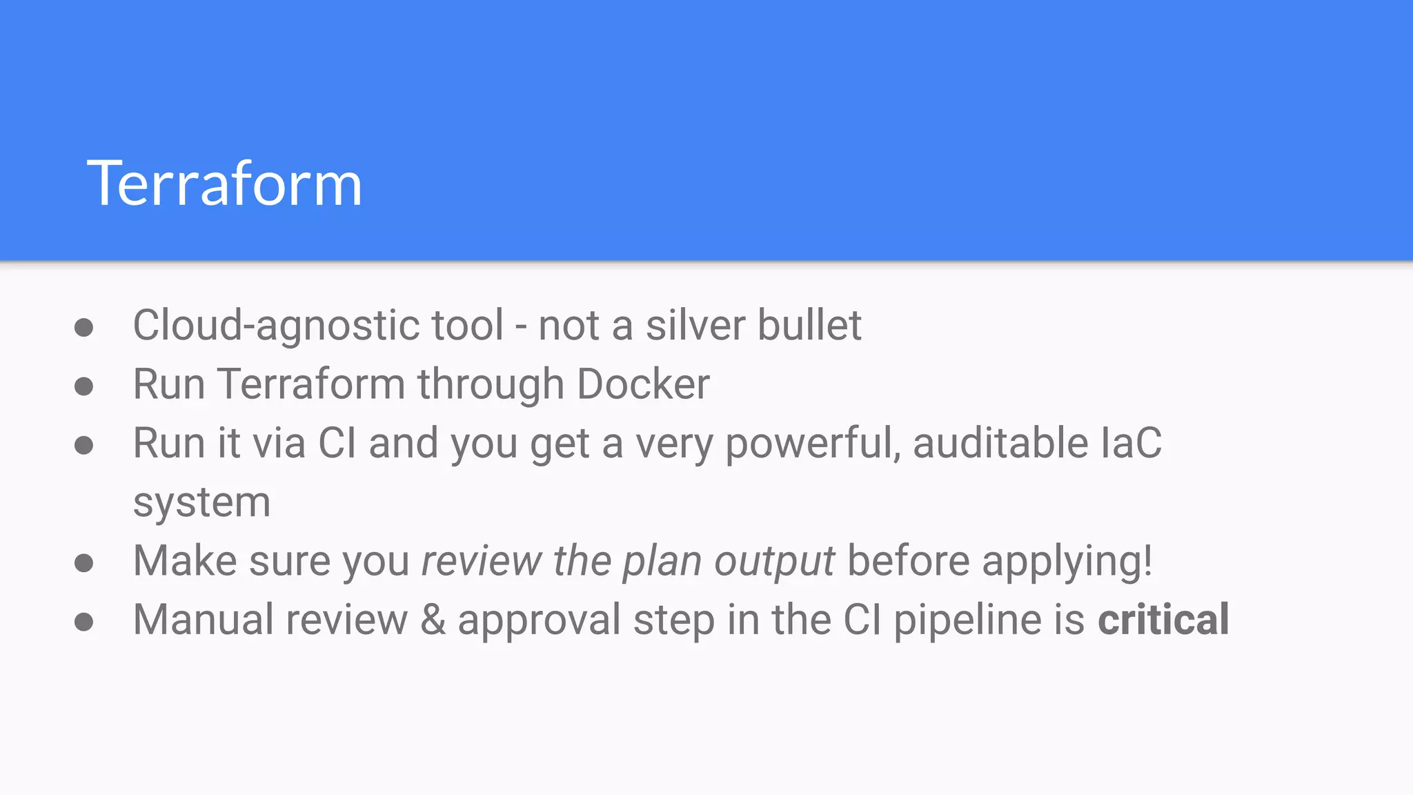 Extensible Dev Secops Pipelines With Jenkins Docker Terraform And A