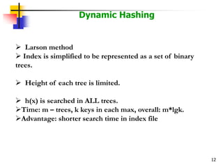 Extensible hashing | PPT