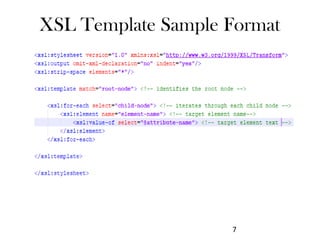 Extensible stylesheet language (Transformation) or XSLT | PPT | Web Design and HTML | Internet