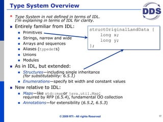 Extensible and Dynamic Topic Types for DDS | PPTX