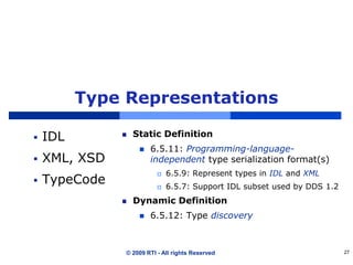 Extensible and Dynamic Topic Types for DDS | PPTX