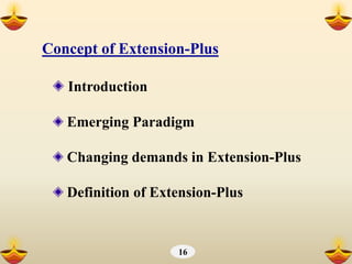 Extension Plus | PPTX